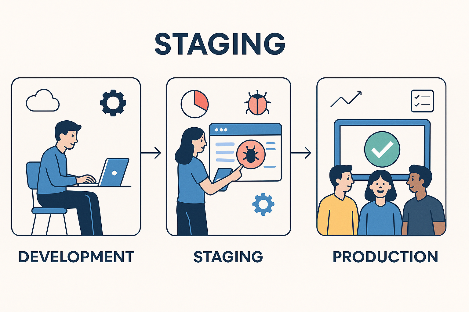 Staging: Pengertian, Manfaat, Tujuan, dan Proses Lengkapnya